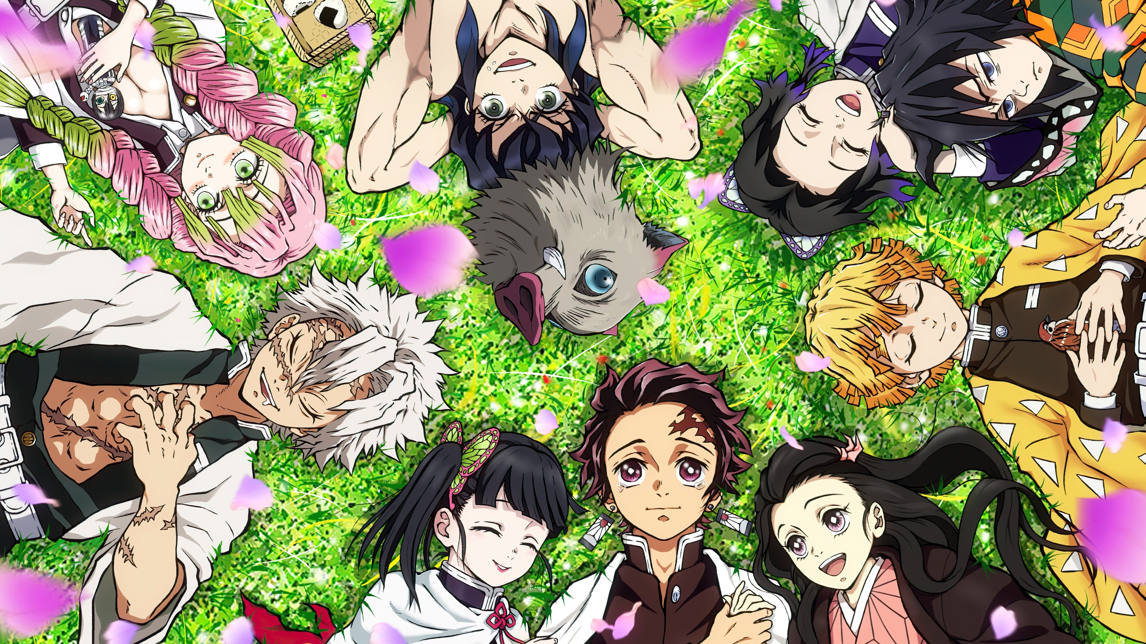 Personajes de Demon Slayer - Kimetsu no Yaiba Anime Fondo de pantalla ...