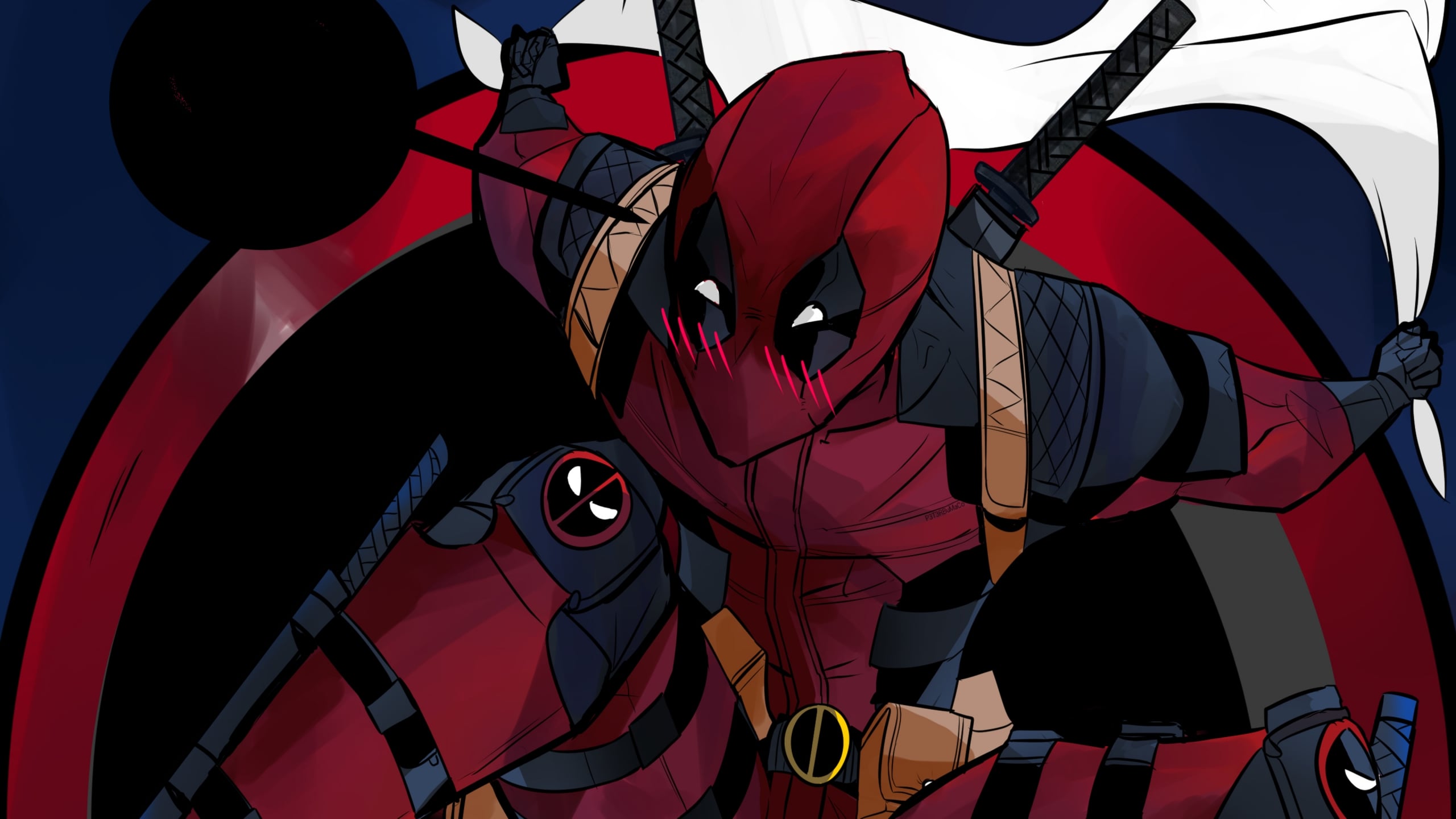 Arte digital de Deadpool Fondo de pantalla 4k HD ID:3856
