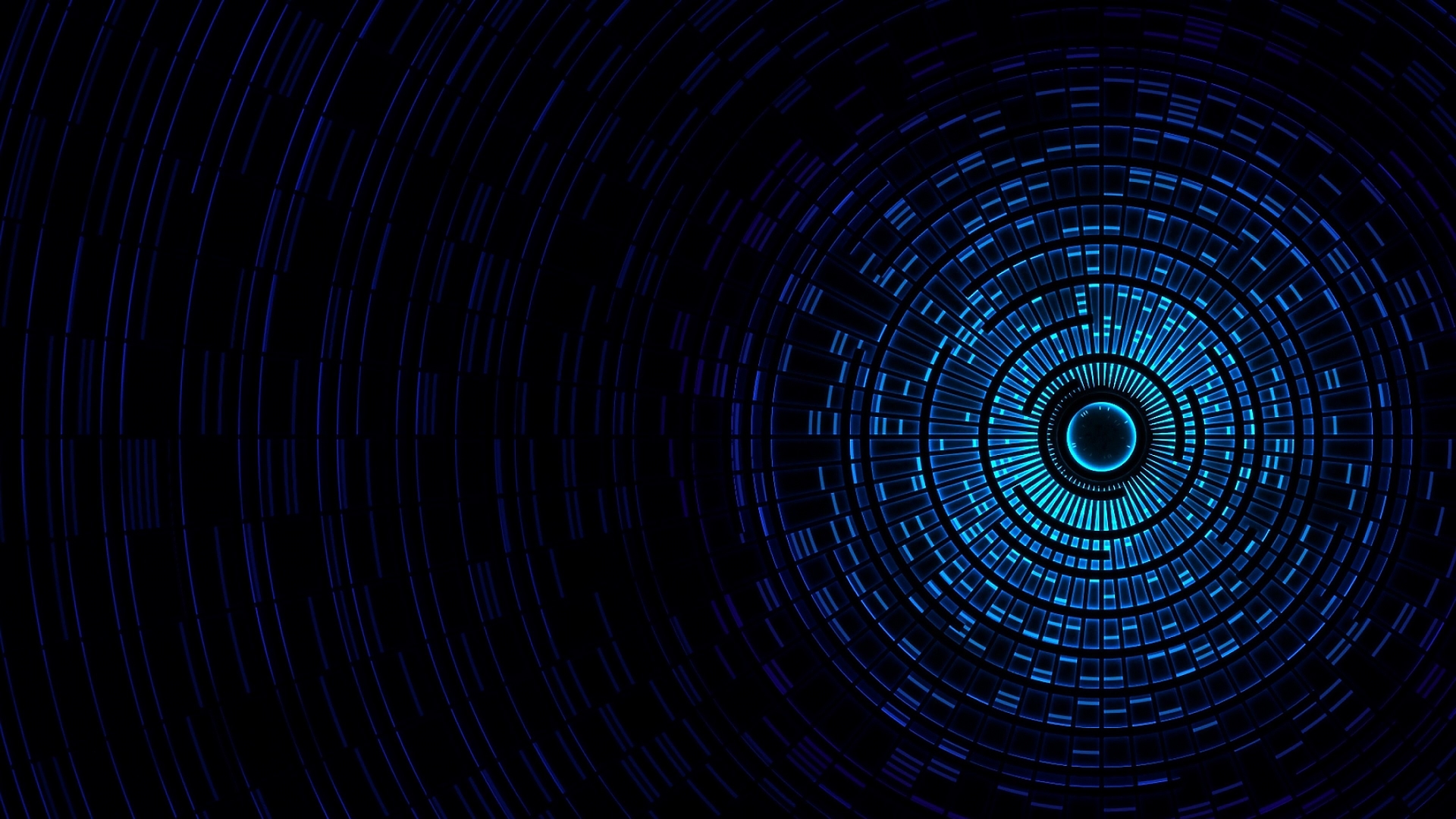 Blue vortex 3D Fondo de pantalla 4k HD ID:3594