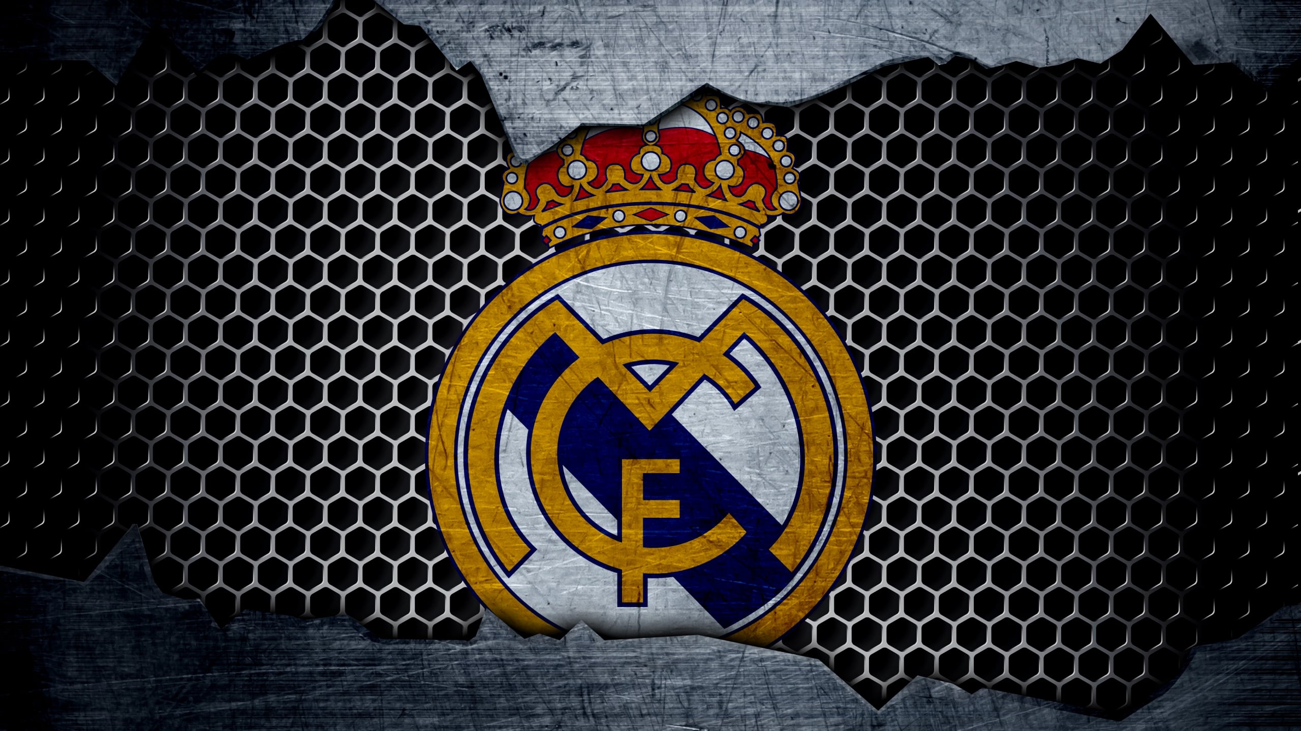 Logo del Real Madrid Fondo de pantalla 4k HD ID:3941