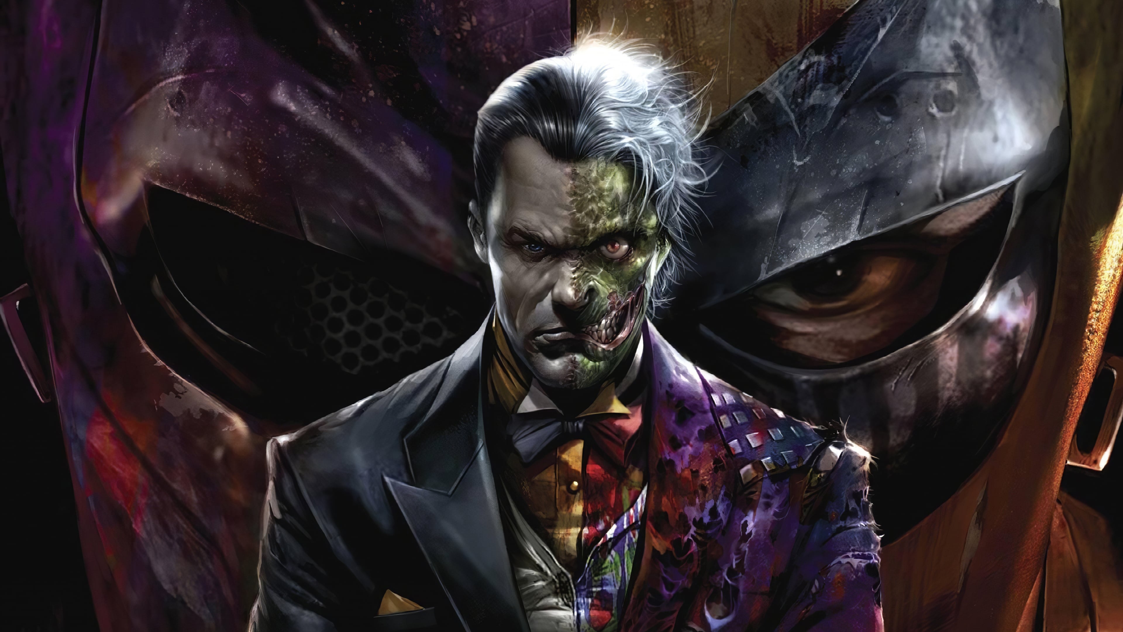 Dos caras Fanart Fondo de pantalla ID:5129