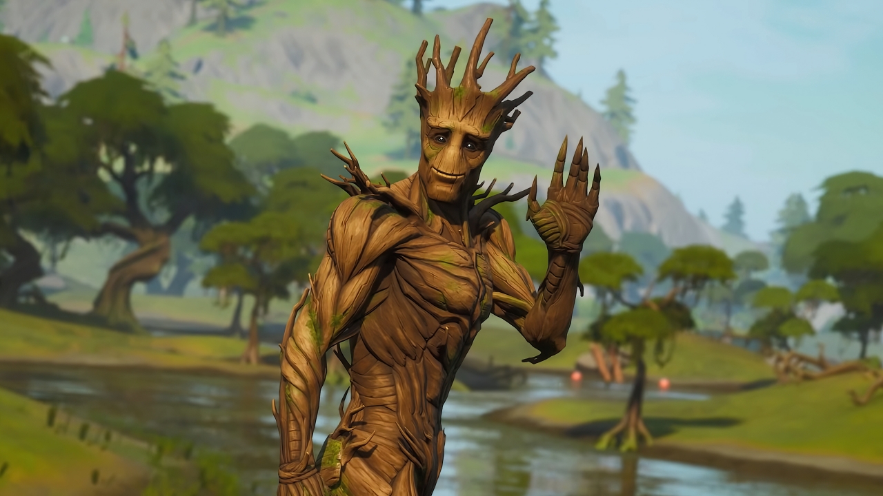 Groot Fortnite Wallpaper 4k Ultra HD ID:6105