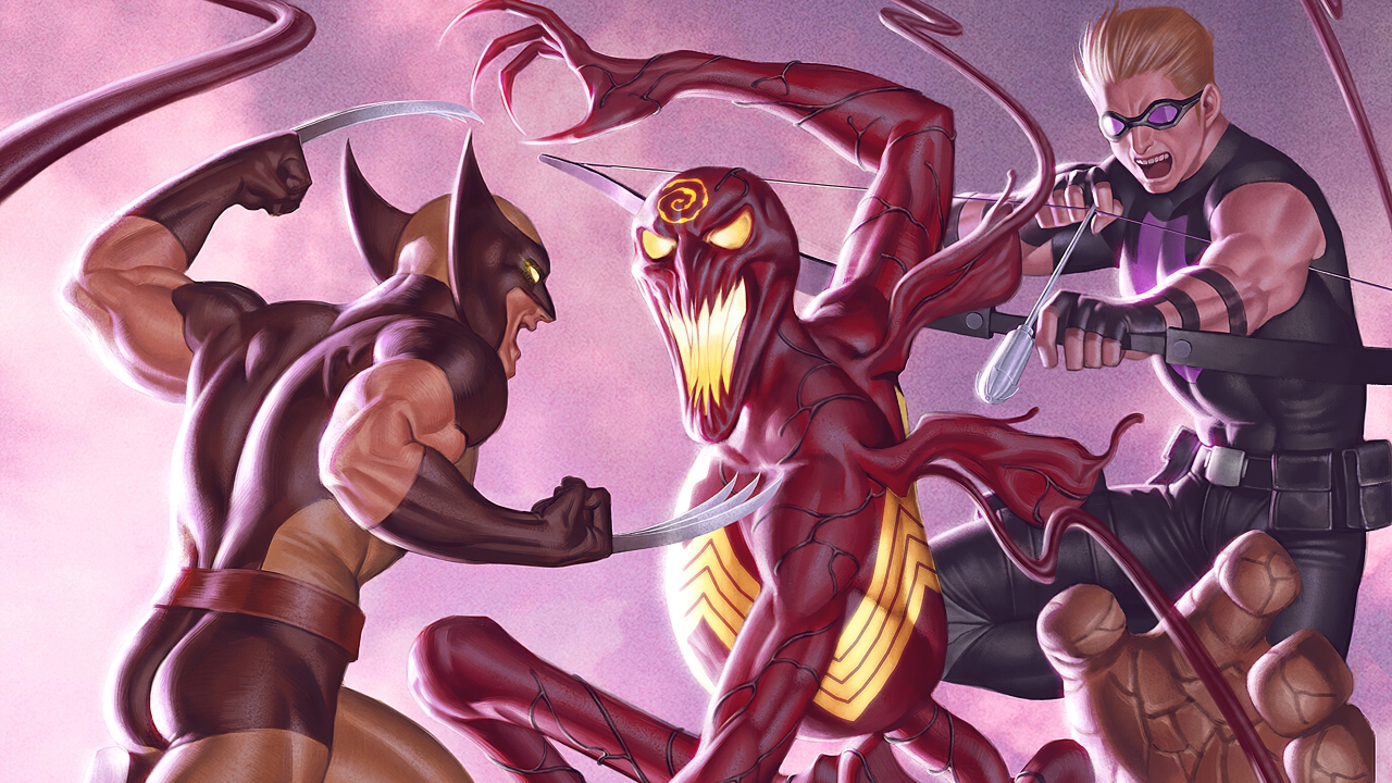 Wolverine vs Carnage Wallpaper 4k Ultra HD ID:5547