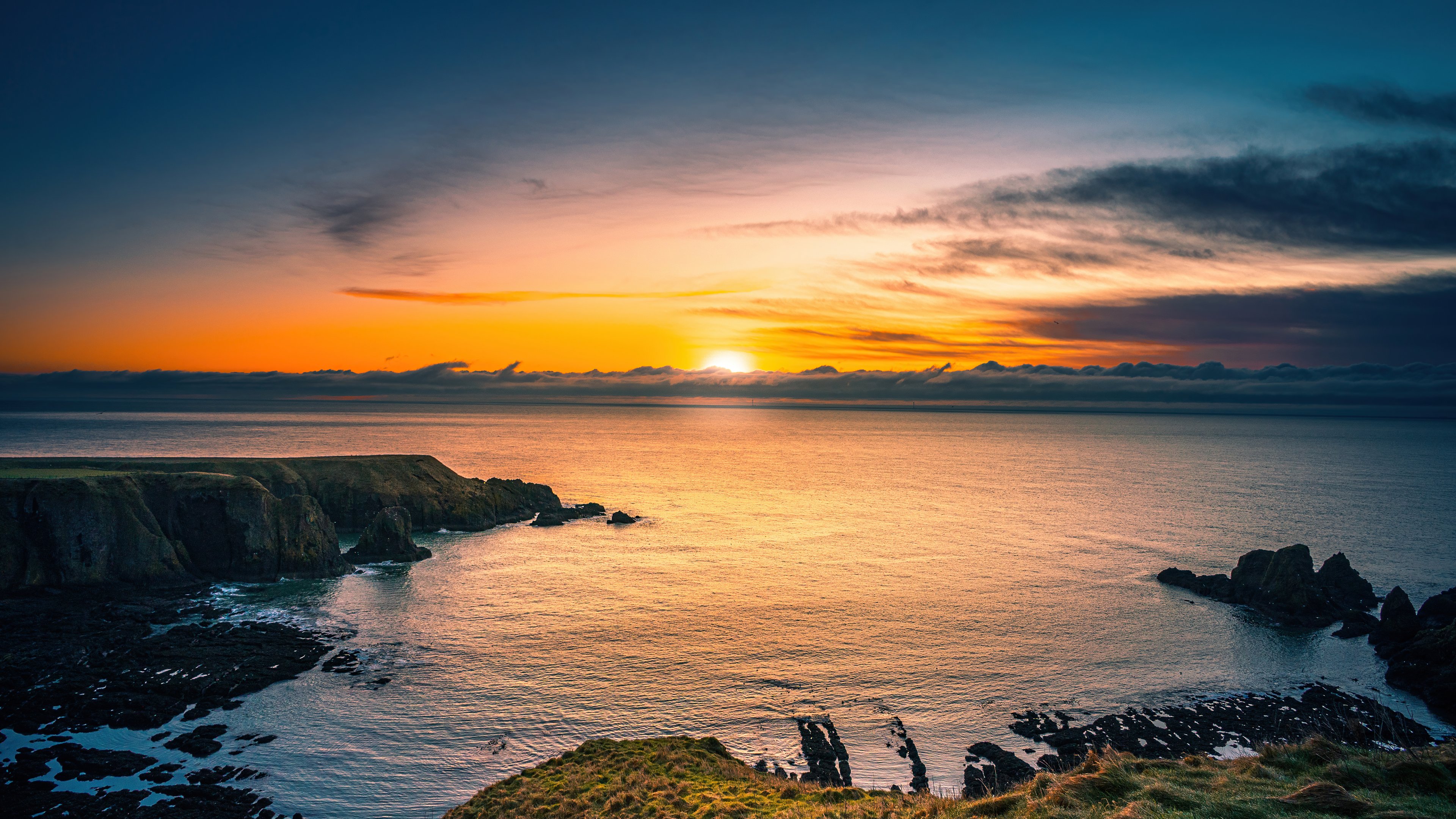 Sunrise At Aberdeen Coast In Scotland Wallpaper 5k HD ID 7607 Sunrise At Aberdeen Coast In Scotland Wallpaper 5k HD ID 7607