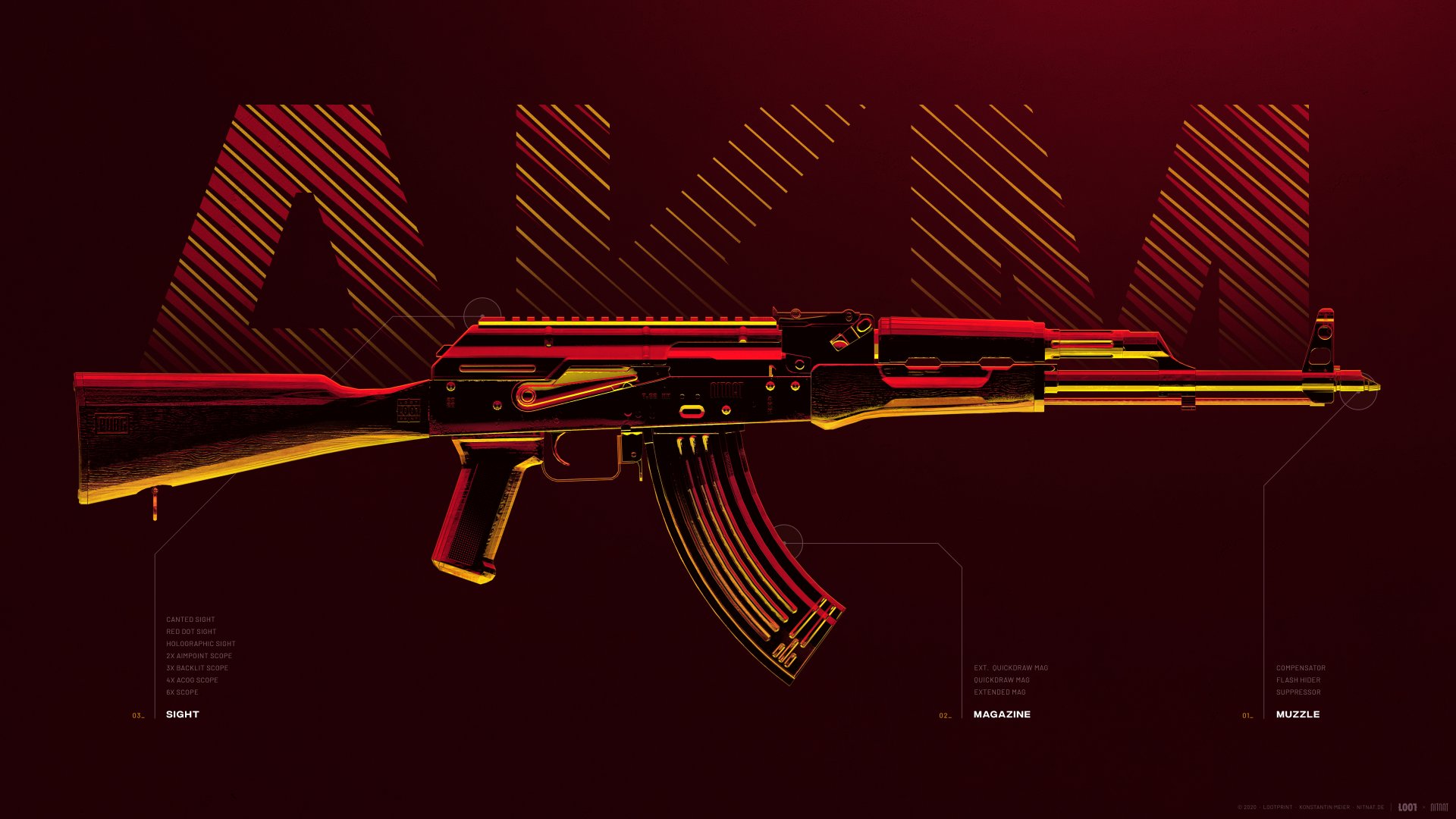 Arma AKM de PUBG Fondo de pantalla 4k HD ID:7738
