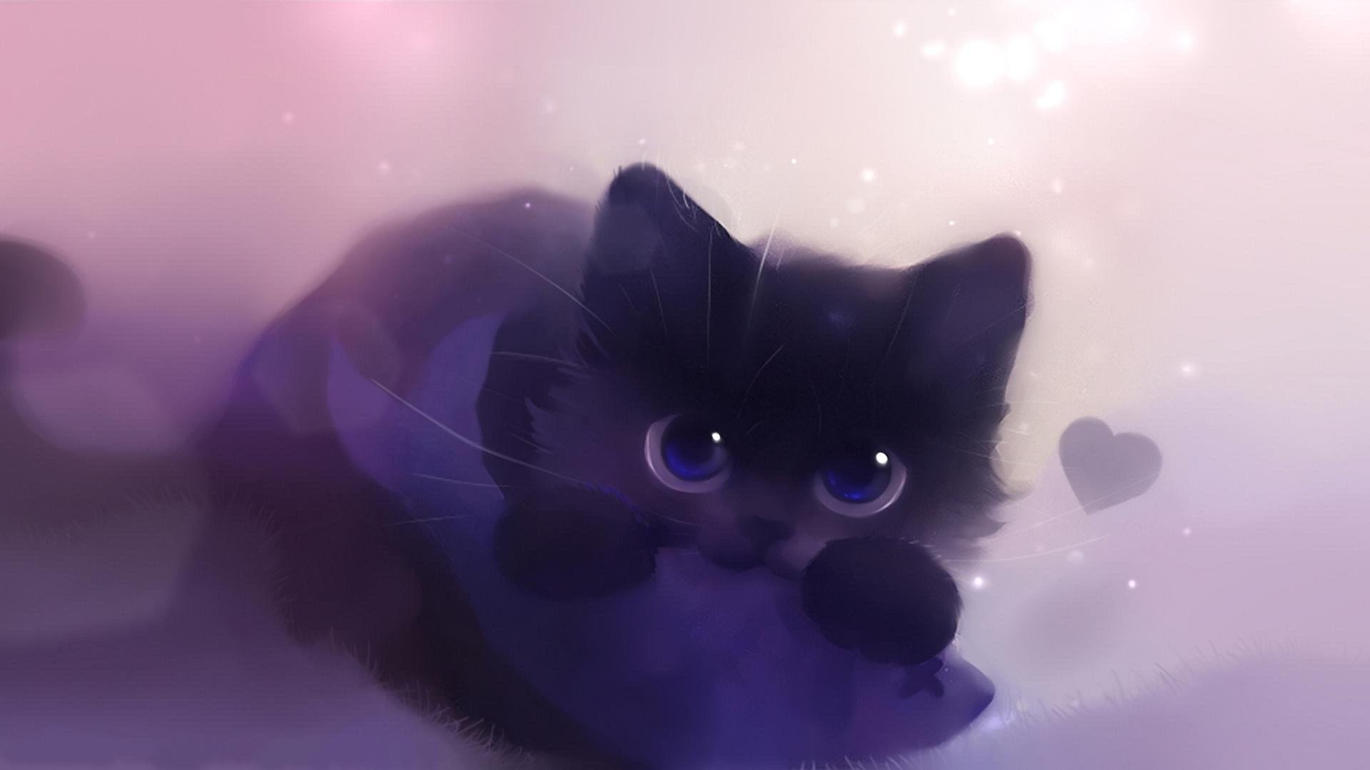 Gato Arte Fondo de pantalla 4k HD ID:7864