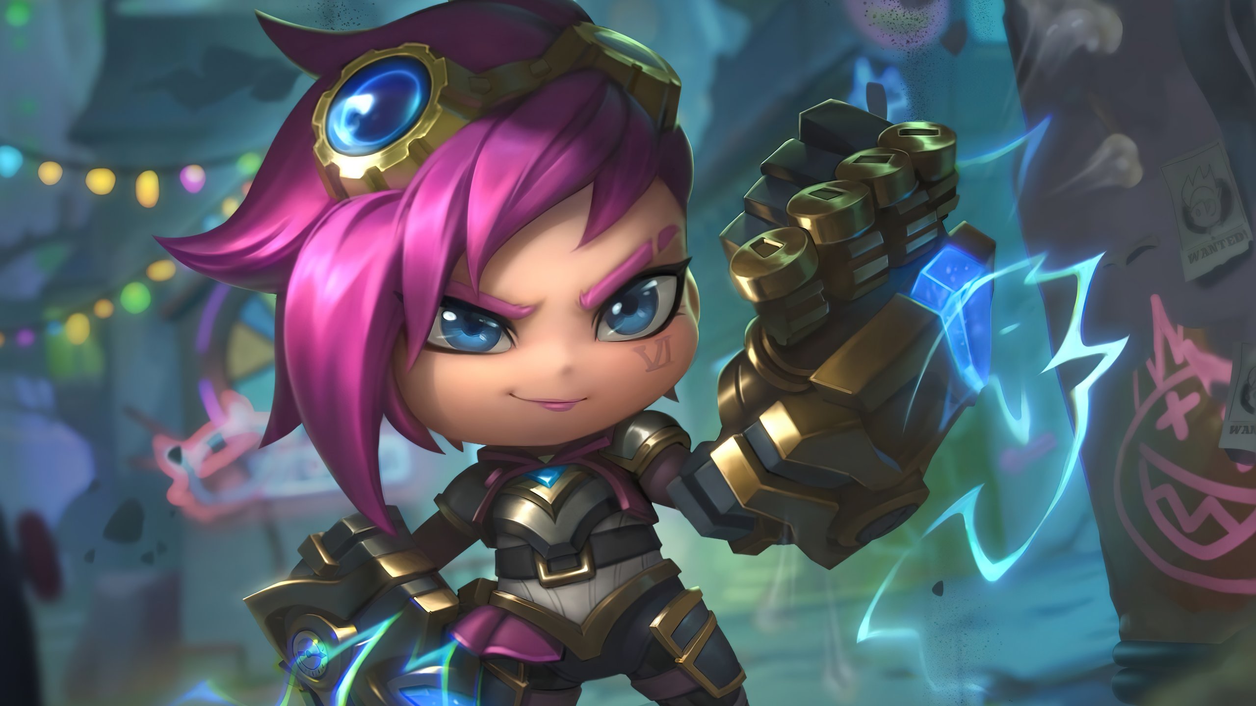 Vi from League of Legends Wallpaper 4k HD ID:8935
