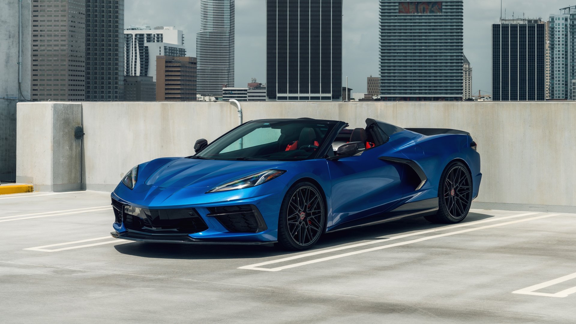 Chevrolet Corvette C8 azul Fondo de pantalla 5k HD ID:10806