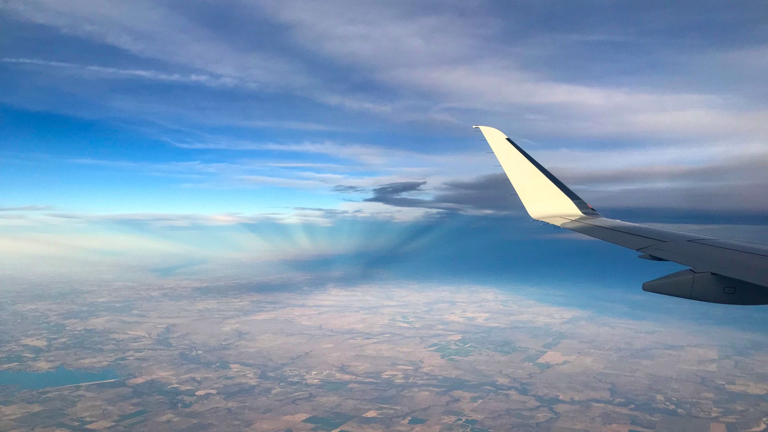 El cielo desde avión Fondo de pantalla 4k HD ID:9805