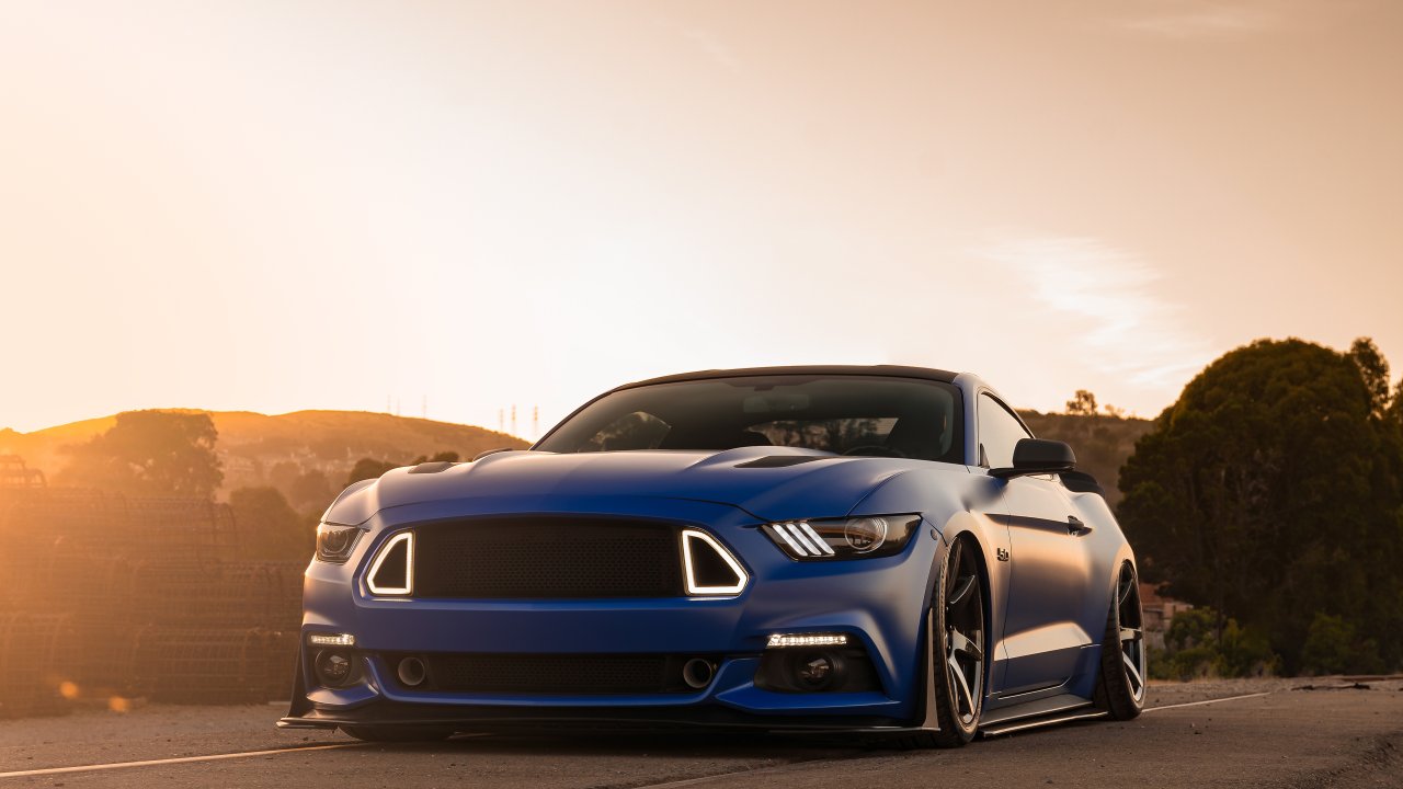 Ford Mustang GT frente Fondo de pantalla 4k HD ID:11065