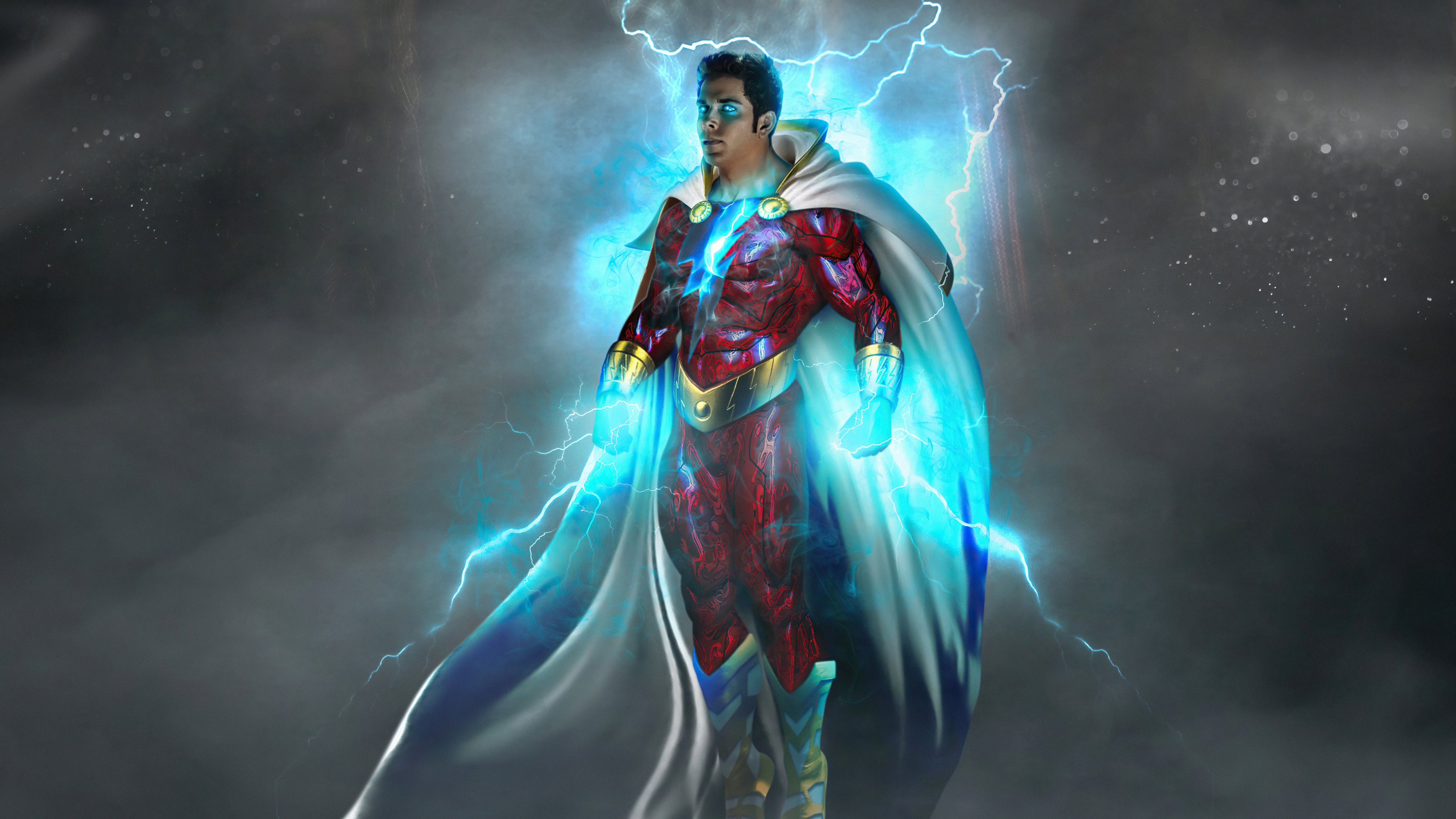 Shazam powerful wizard Wallpaper 5k Ultra HD ID:9256