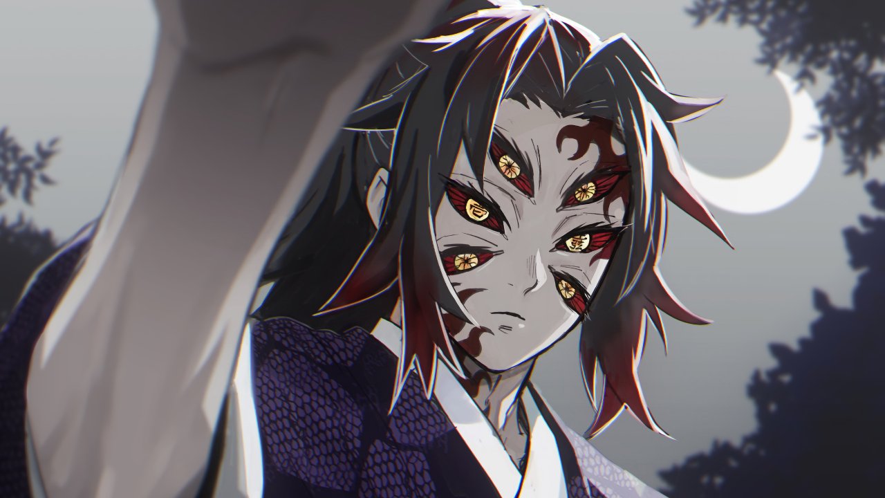 Kokushibo Upper Moon One Anime Wallpaper 4k HD ID:12515