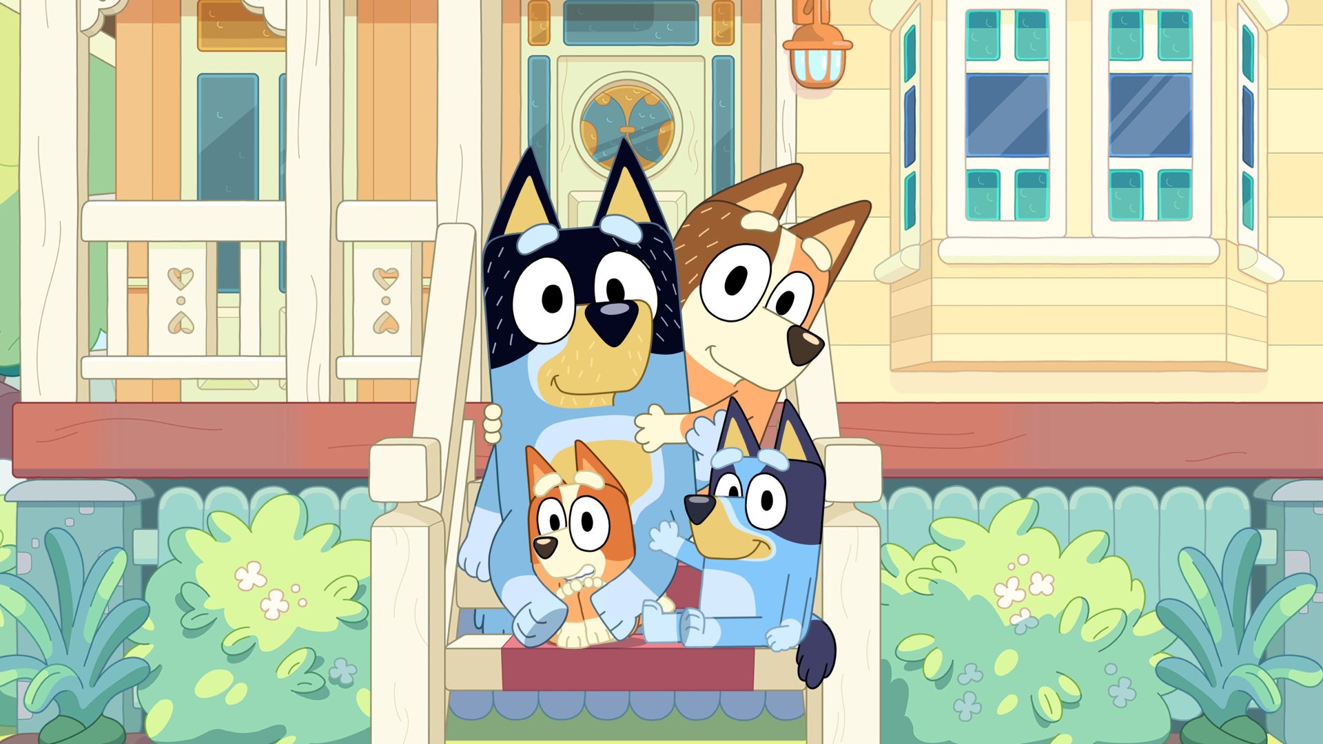 Personajes principales de Bluey Fondo de pantalla 8k HD para Celular ...