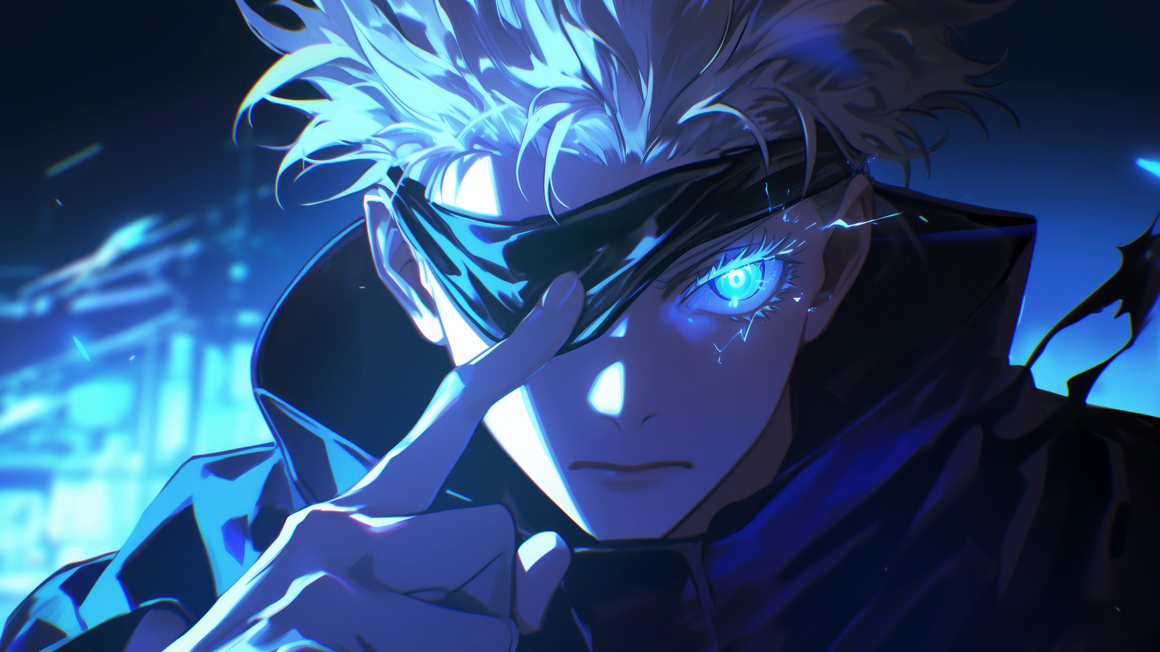Satoru Gojo De Jujutsu Kaisen Anime Fondo De Pantalla 4K ID 12800